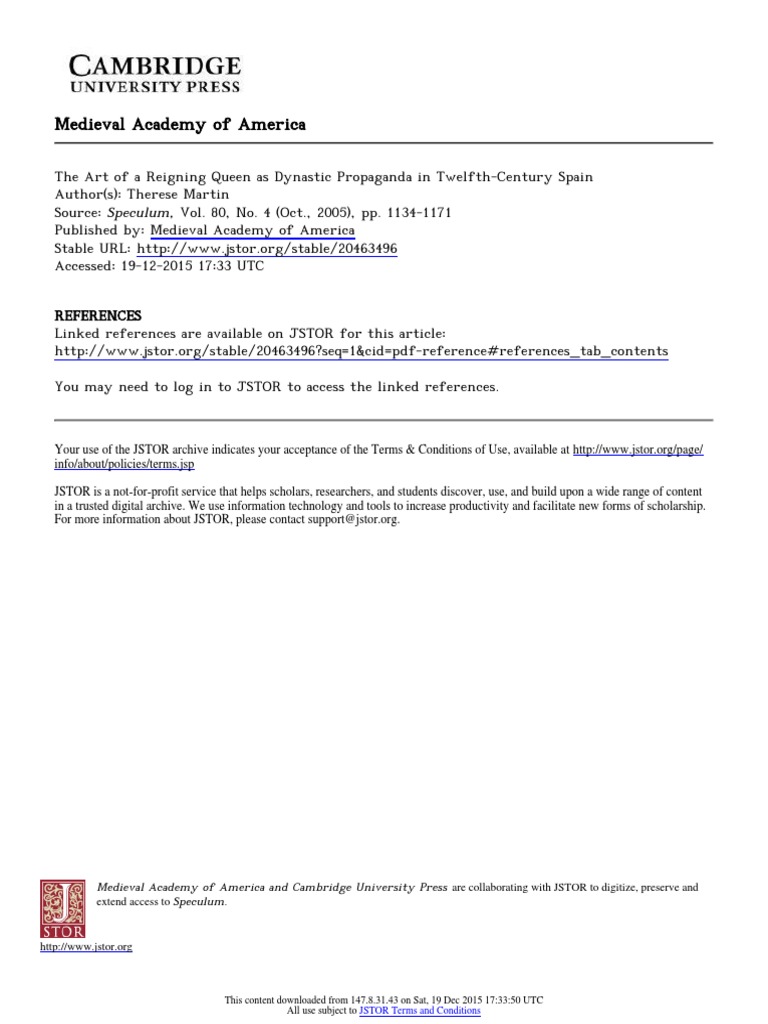 Medieval Academy of America | PDF