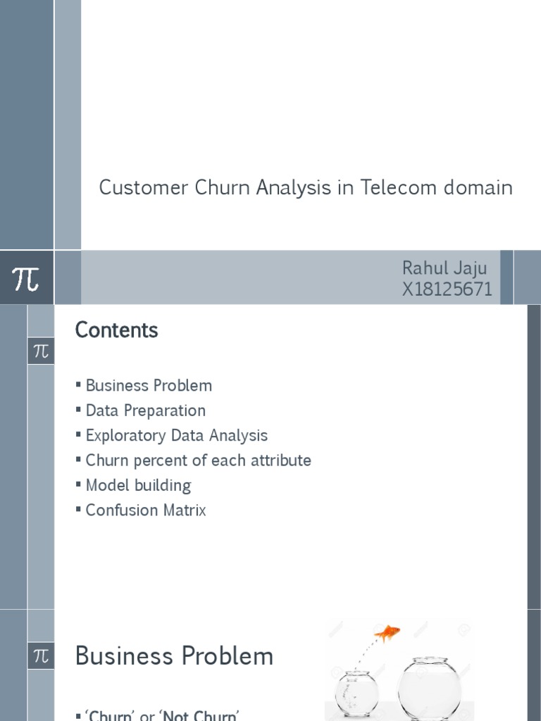 Telecom Customer Churn Analysis Report | PDF | Accuracy And Precision ...