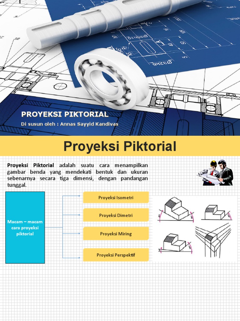 Proyeksi Piktorial - Kelas X (KD 3.6 - 4.6) | PDF