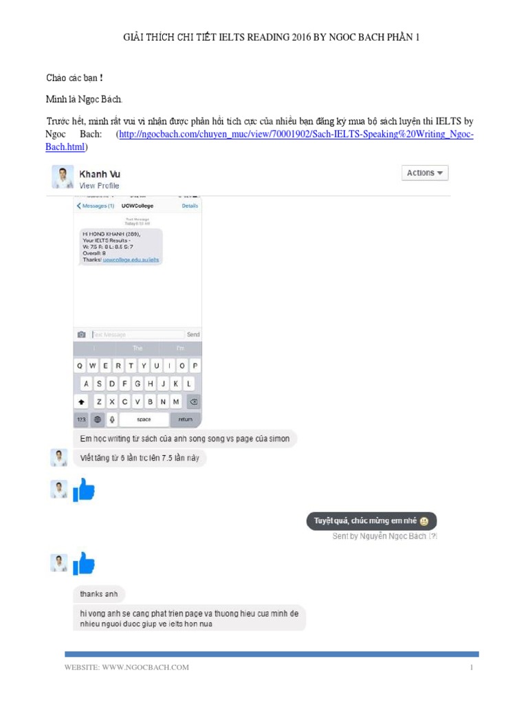 Giai Thich Chi Tiet Cam 11 by Ngoc Bach | PDF
