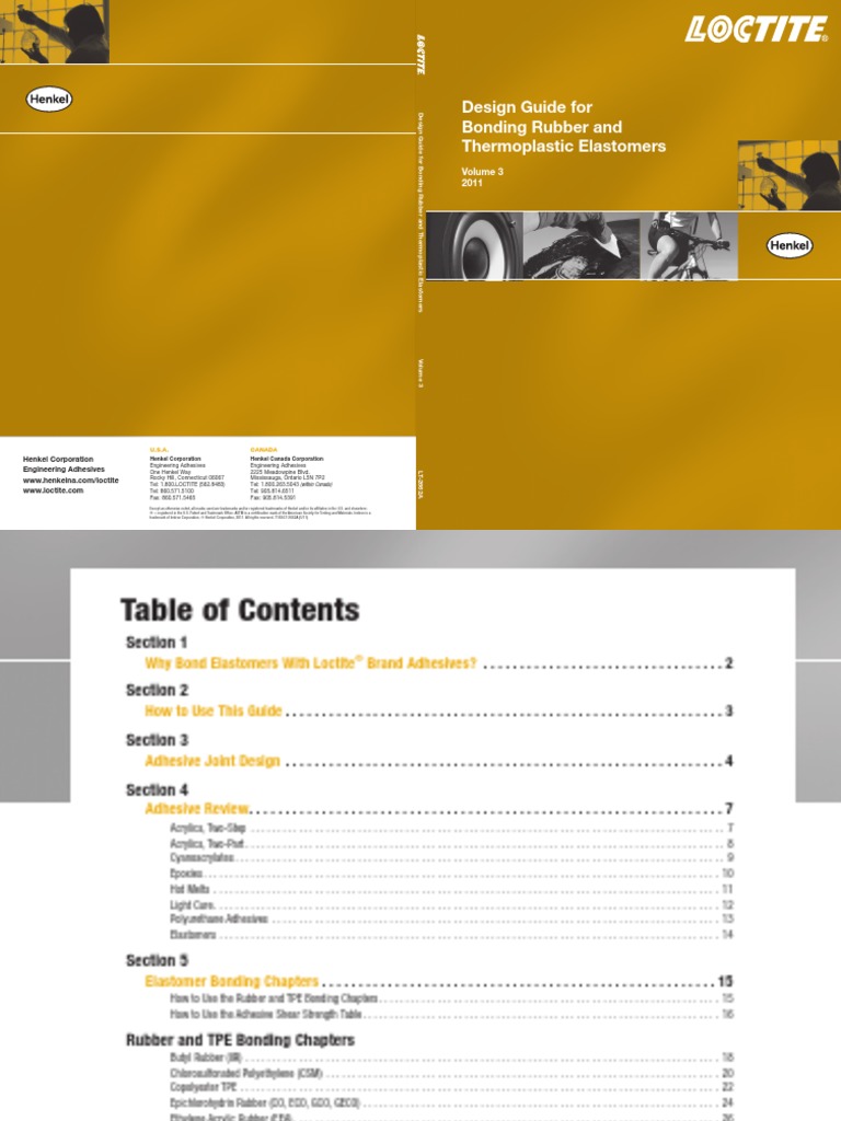 LT 2662a Brochure Design Guide For Bonding Rubber and Thermoplastic ...