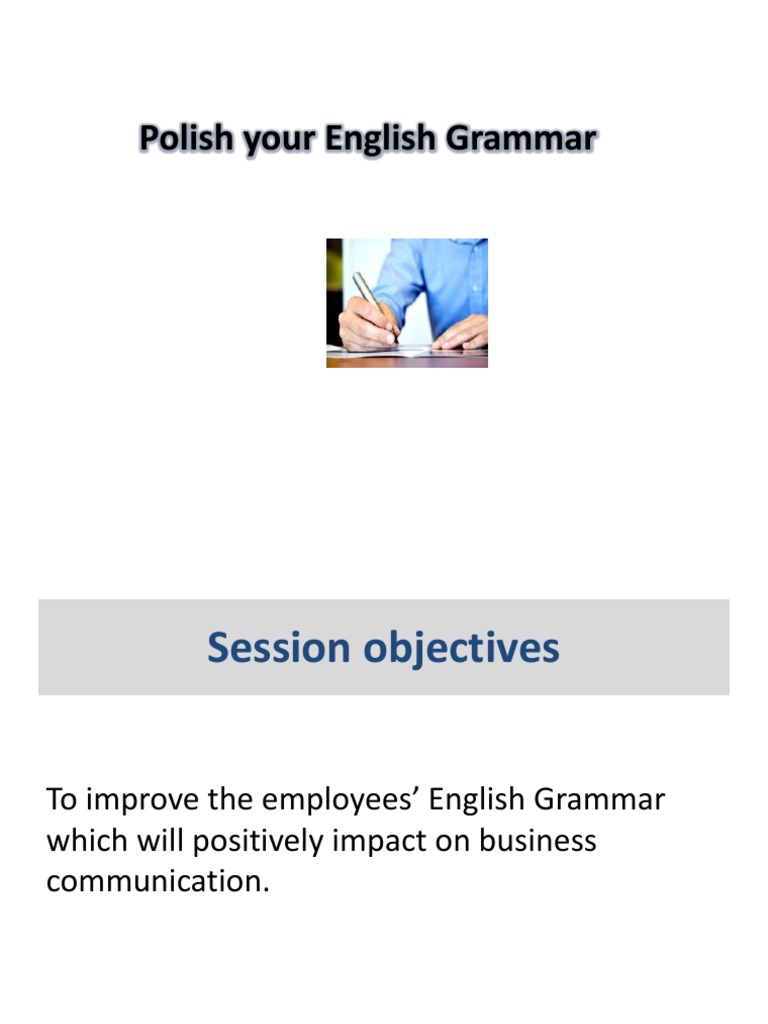 Polish Your English Grammar | PDF | Grammatical Tense | English Grammar