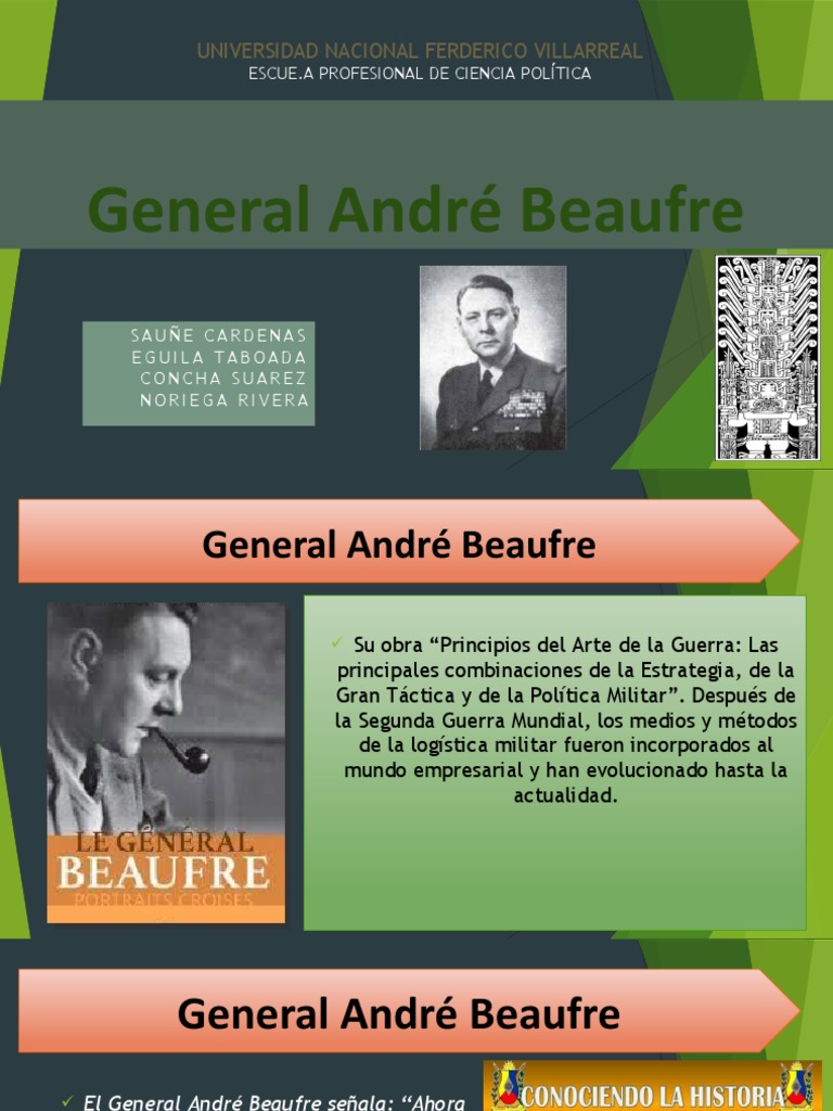 Trabajo FINAL Andre Beaufre | Descargar gratis PDF | Estrategia militar ...