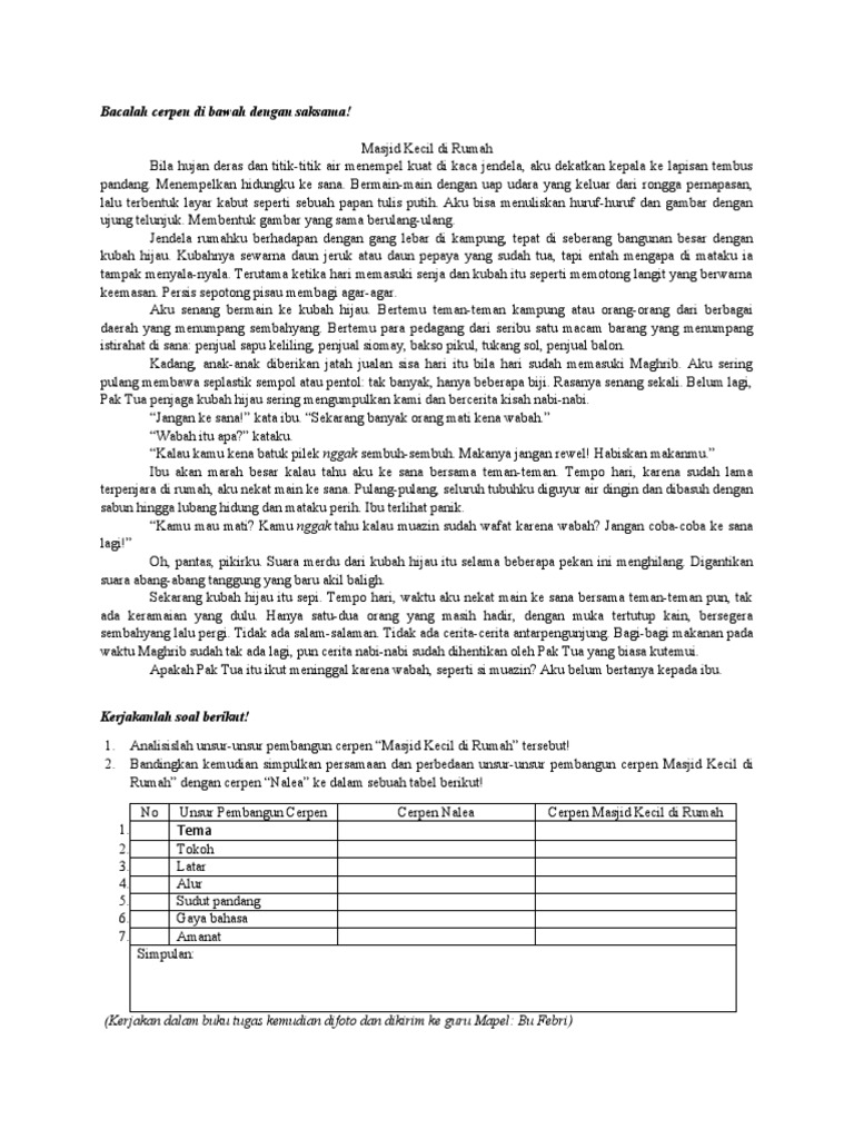 Lembar Evaluasi Siswa | PDF