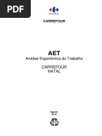 Formulario AET - Modelo - Word | PDF | Tempo | Fatores humanos e Ergonomia