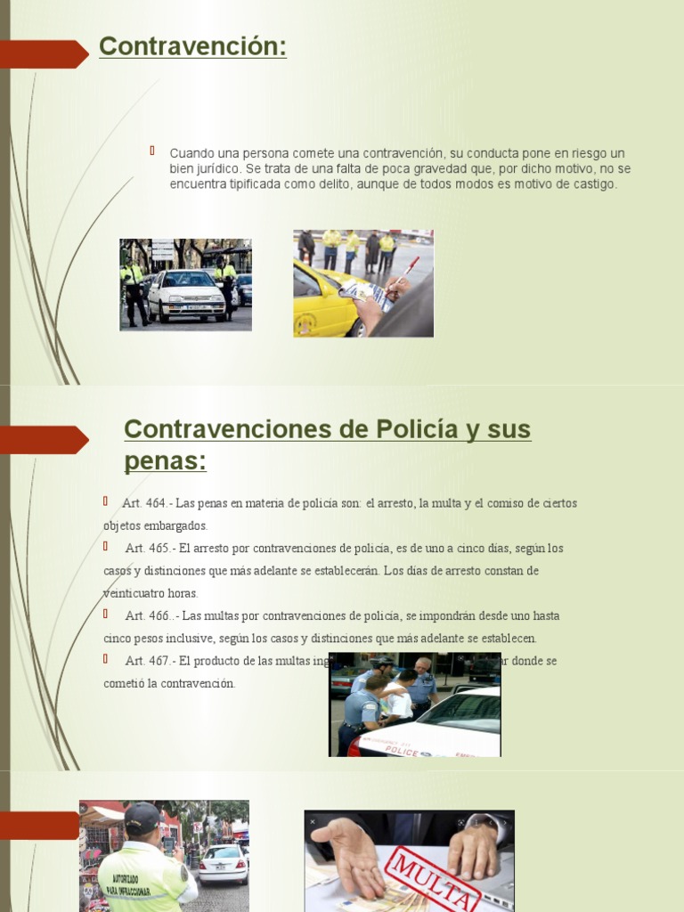 Contravención | PDF