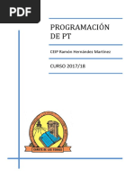 Modelo Programación PT | PDF | Educación primaria | Aprendizaje