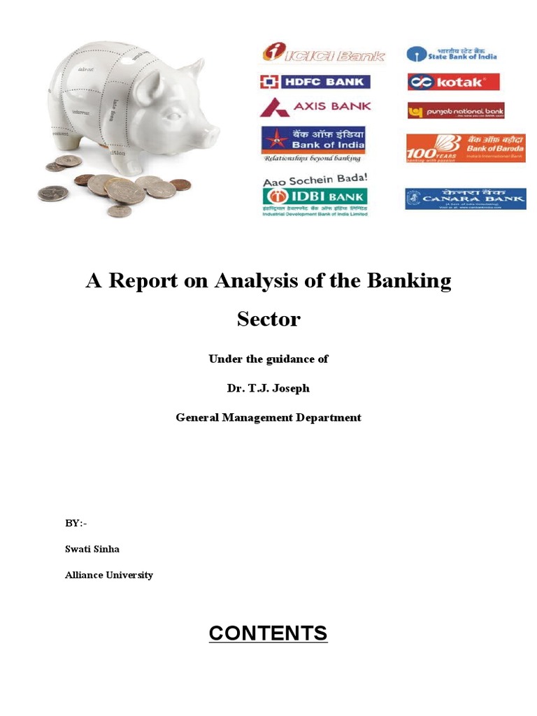 Banking Sector Analysis Report | PDF | Banks | Reserve Bank Of India