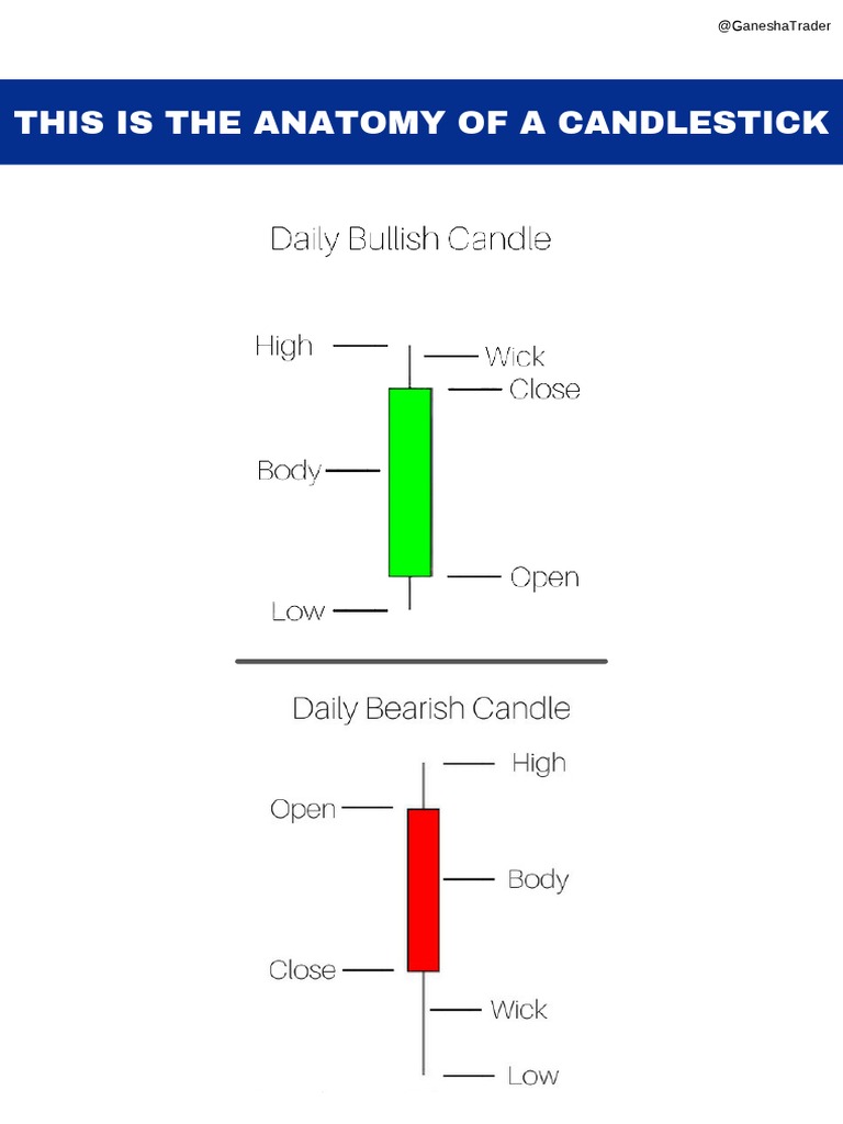 This Is The Anatomy of A Candlestick | PDF