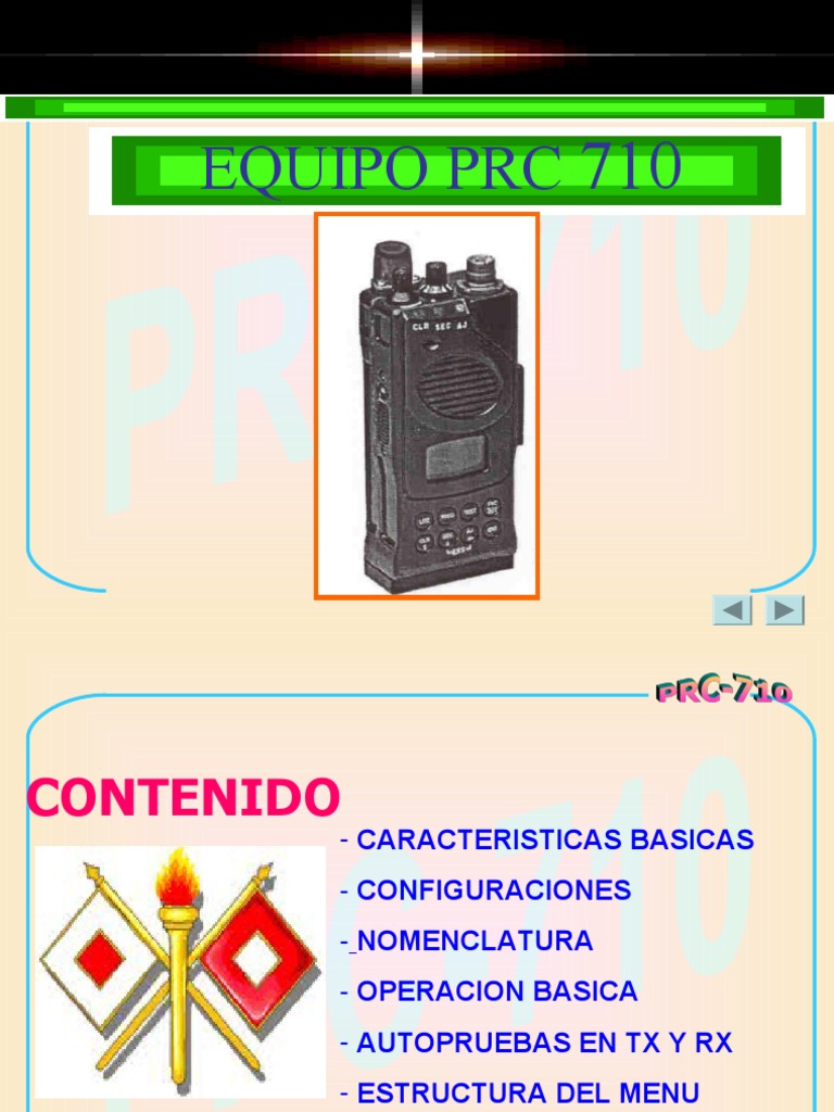 Operacion Equipo PRC 710 | PDF | Datos de computadora | Informática