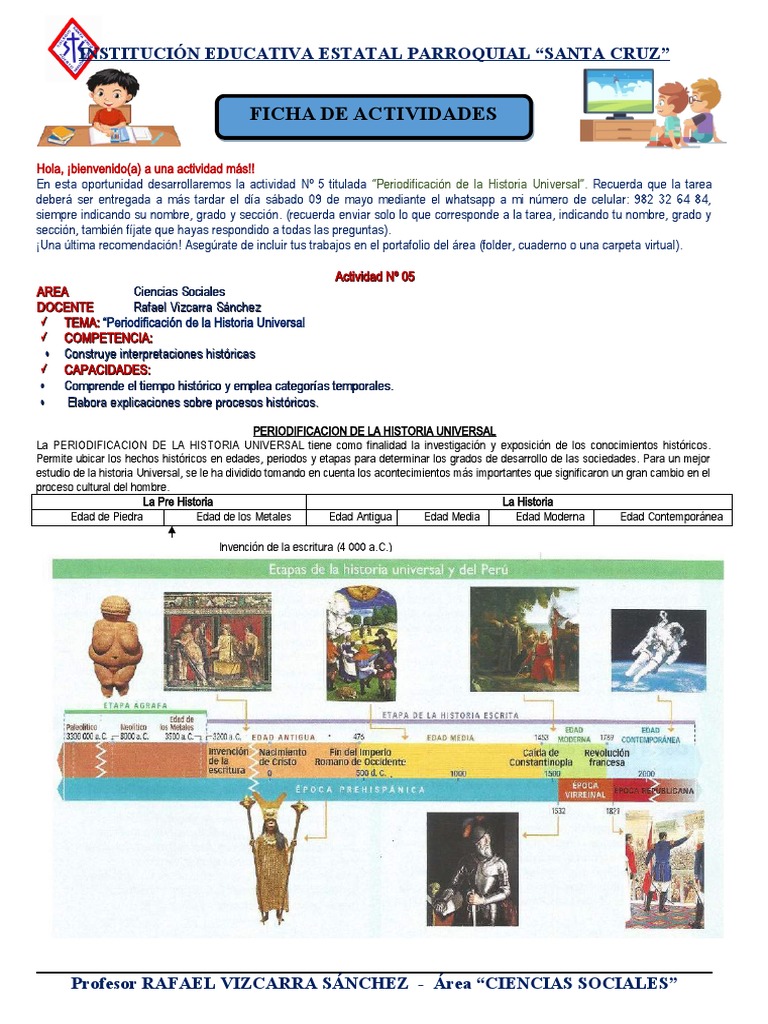 CCSS Sesión 5 | PDF | Edad de Piedra | Historia antigua