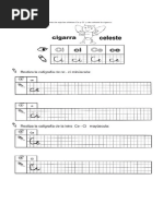 Guía de la Consonante G para Niños | PDF | Vocal | Escritura