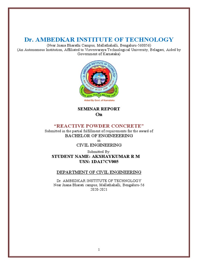 Akshay PDF | PDF | Concrete | Strength Of Materials