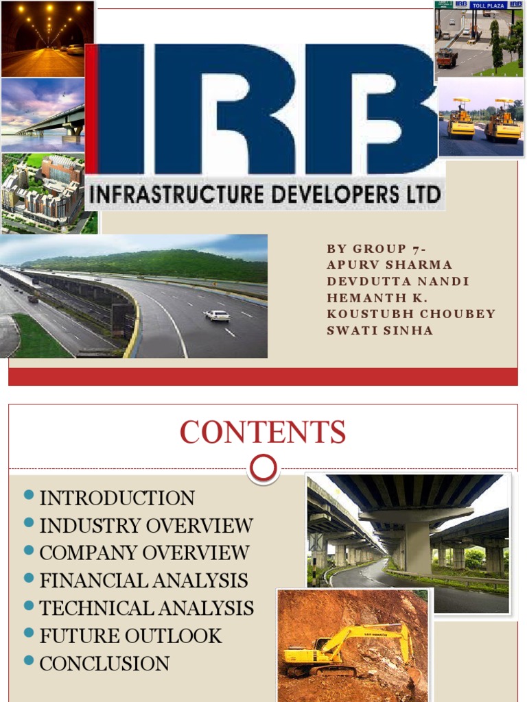 IRB Infrastructure Developers LTD | Download Free PDF | Market ...