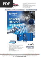 GA 75 VSD AP CAGI Sheet | PDF | Gas Technologies | Energy Technology