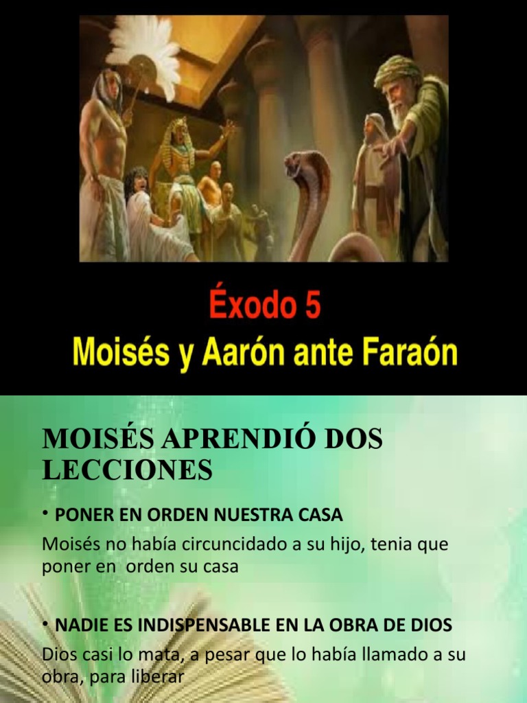 Predica Moises Ante Faraon | PDF | Historia