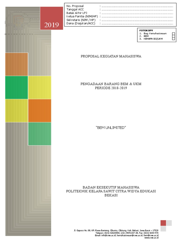 Proposal Pengadaan Barang | PDF