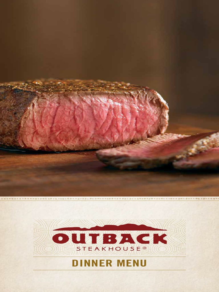 Outback Steakhouse | PDF | Salad | Steak