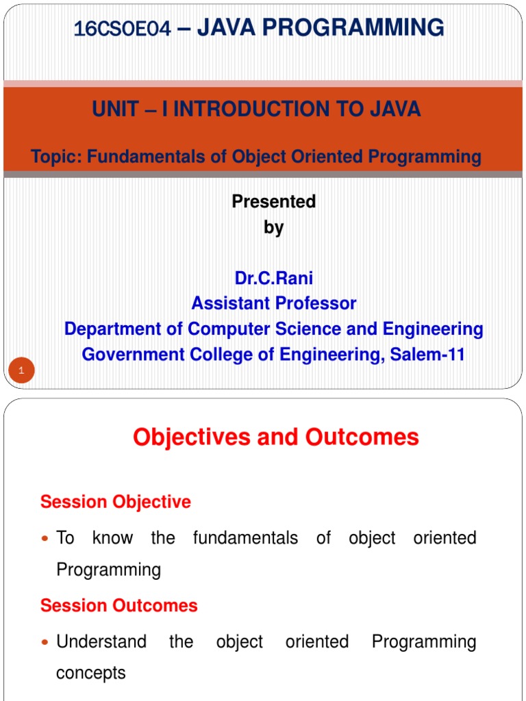 2 OOPS Concepts | PDF | Computers