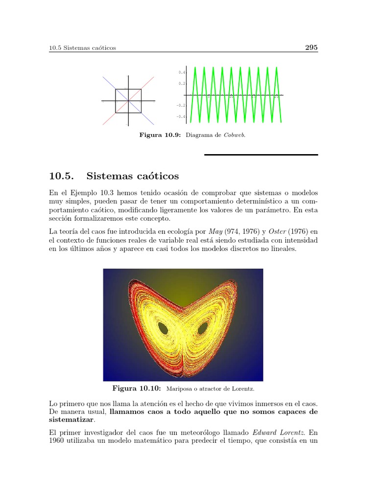 Sistemas Dinamicos Caos | PDF | Teoría del caos | Matemáticas