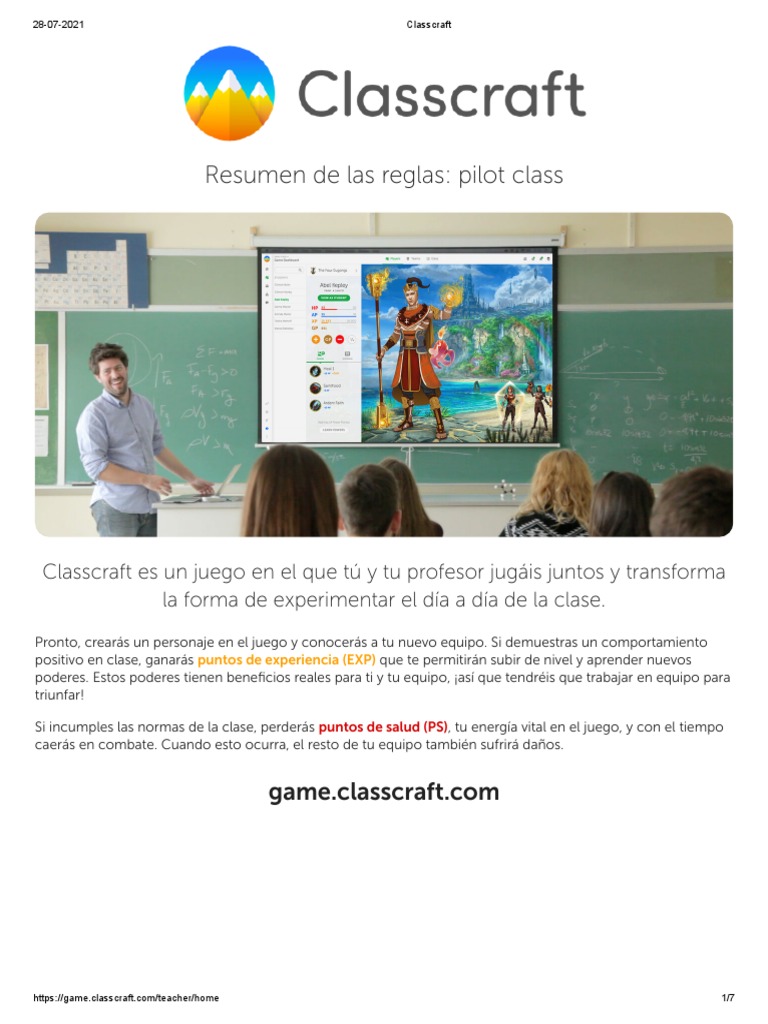 Class Craft | PDF