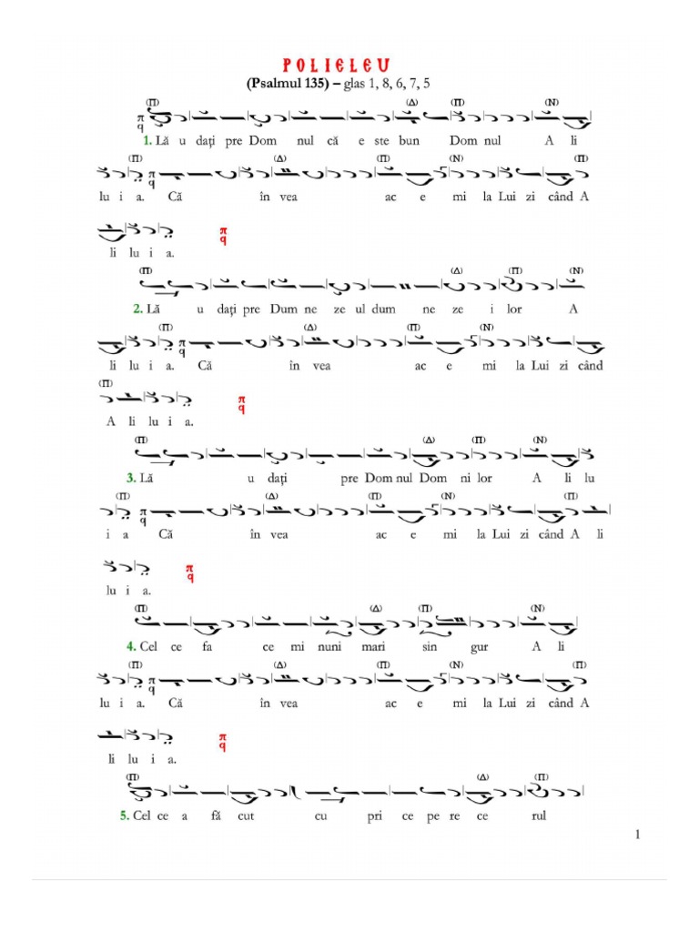 Psalmul 135 | PDF