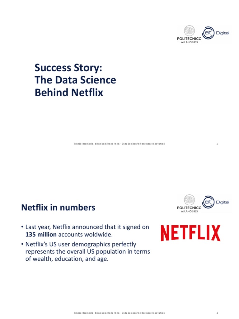 Netflix Succes Story | PDF | Netflix | Innovation
