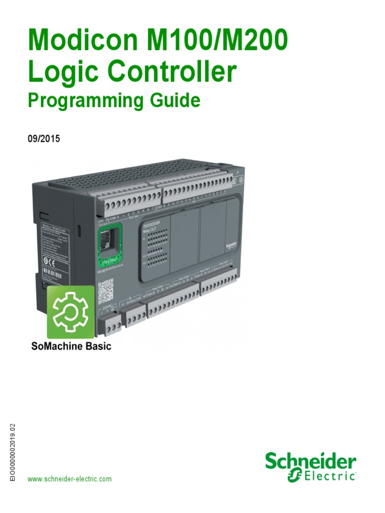 m100 e m200 - Guia de Programação CLP Schneider | PDF | Bit | Computer ...