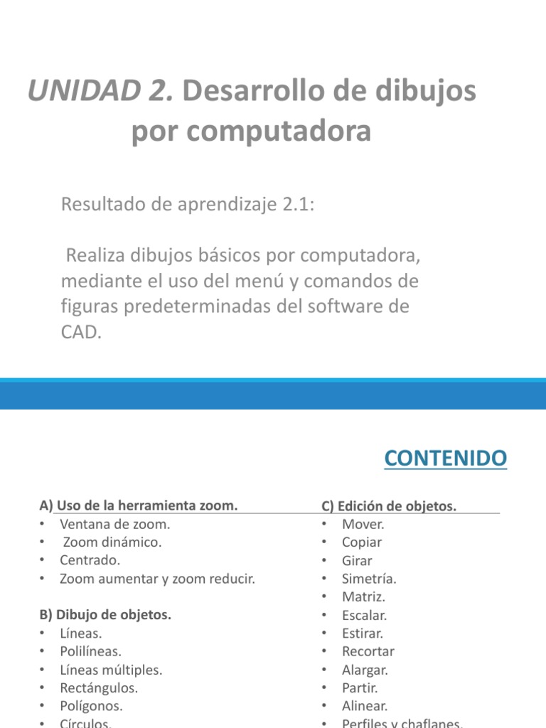 Comandos Basicos Autocad | PDF | Elipse | Dibujo