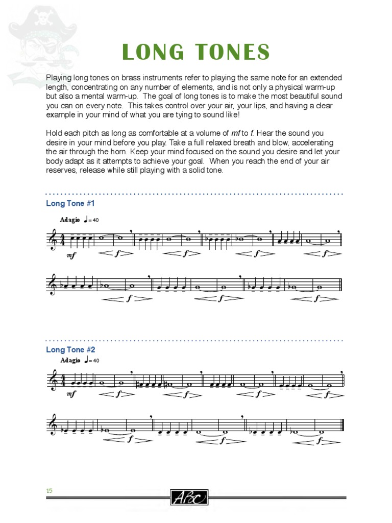 Long Tones | PDF