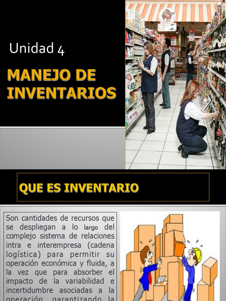 Gestion o Manejo de Inventarios | PDF | Inventario | Logística