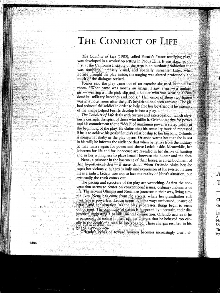Conduct of Life | PDF