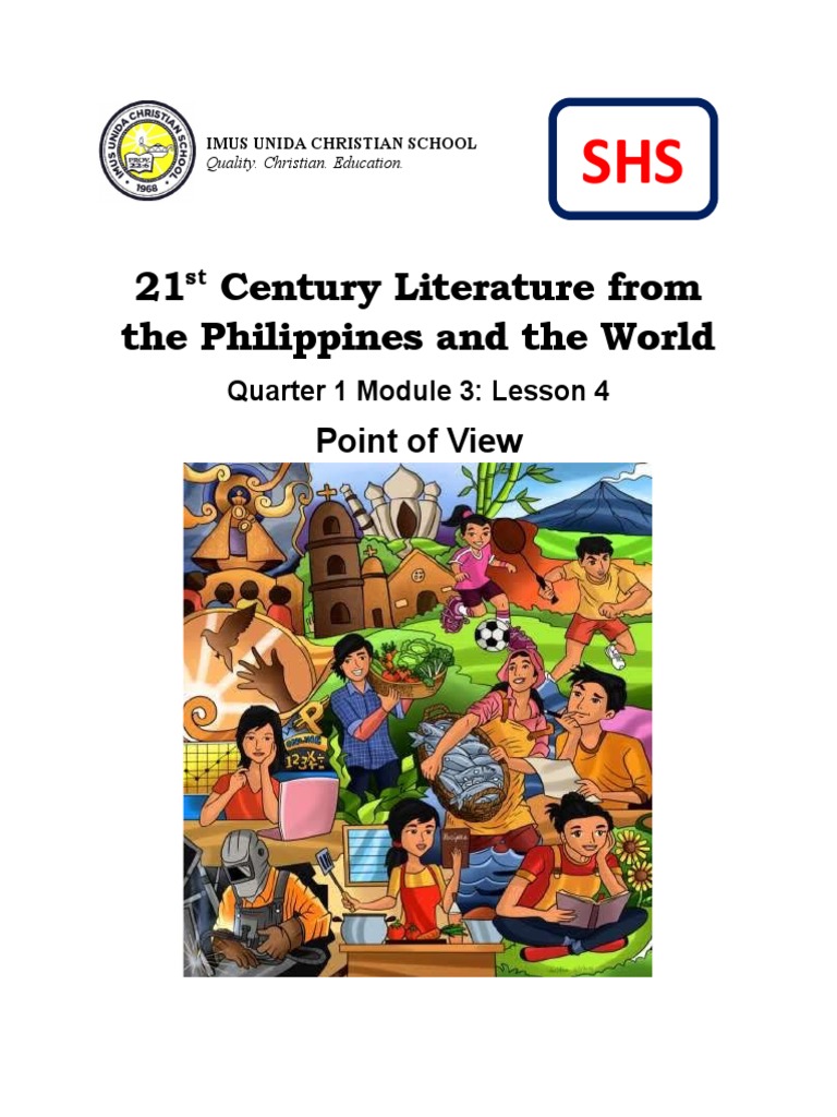 First Quarter-Module 3-Lesson 4-21st Century Literature From The ... First Quarter-Module 3-Lesson 4-21st Century Literature From The ...