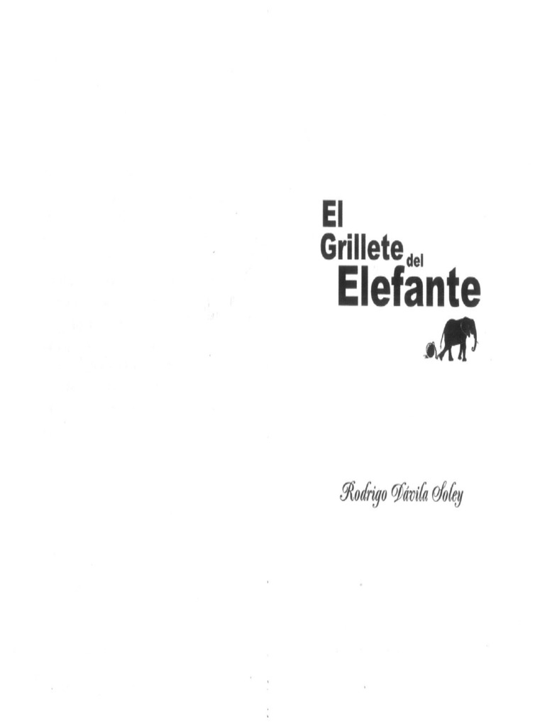 El Grillete Del Elefante | PDF