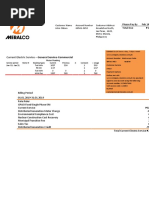 Sample Water Bill | PDF