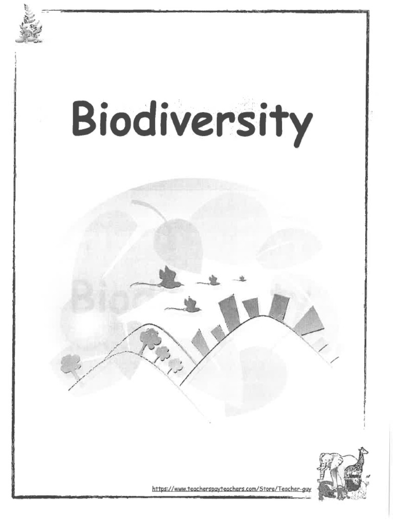 Biodiversity Student | PDF