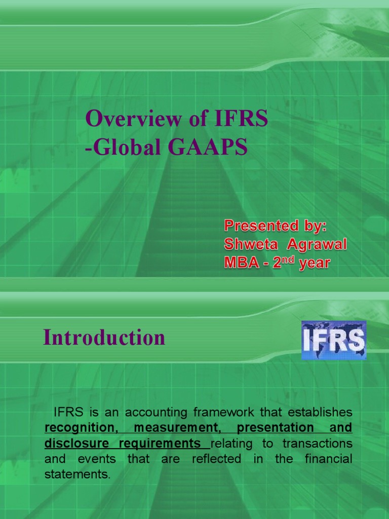 Presentation On Ifrs Gla | PDF | International Financial Reporting ...