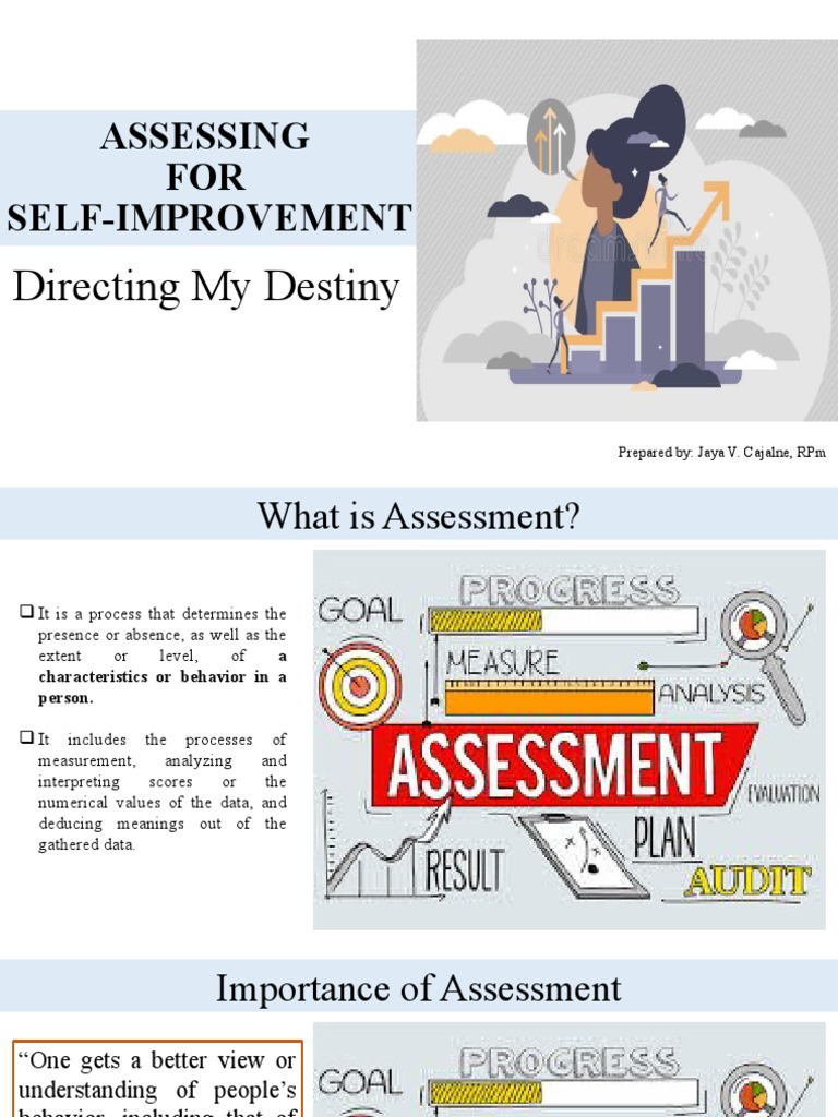 Chapter 10. Assessing For Self-Improvement | Download Free PDF ...