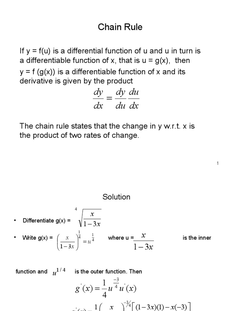 Chain Rule, Implicit Differentiation and Linear Approximation and Differentials | PDF | Sine ...