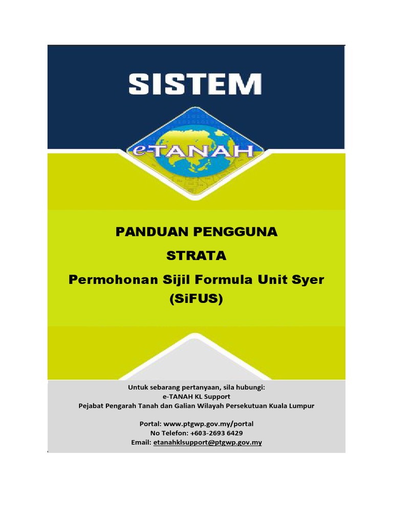 Panduan Permohonan Sijil Formula Unit Syer | PDF