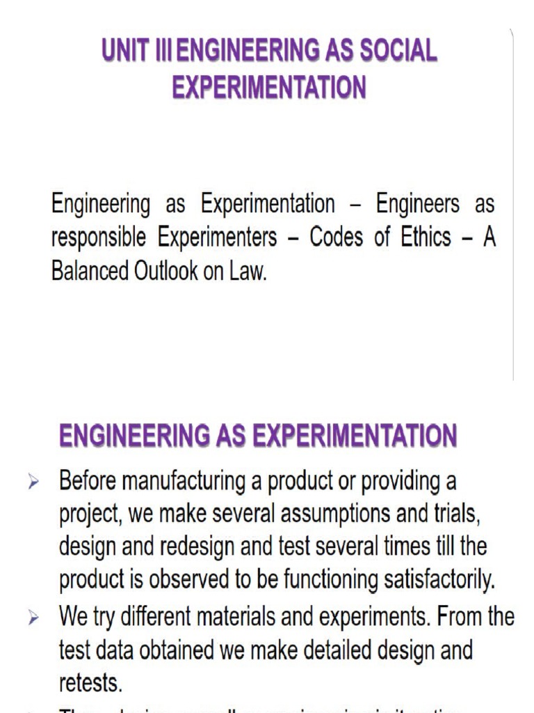 Professional Ethics Unit-3 | PDF