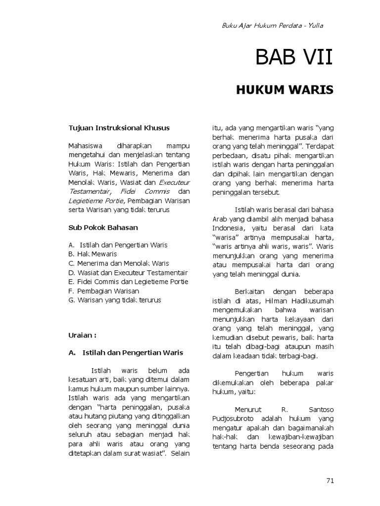 Ebook Hukum Perdata 87 103 | PDF