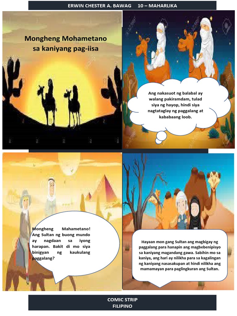 Comic Strip Filipino | PDF