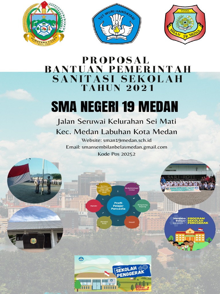 Proposal Pembangunan Jamban Sanitasi SMAN 19 MEDAN | PDF