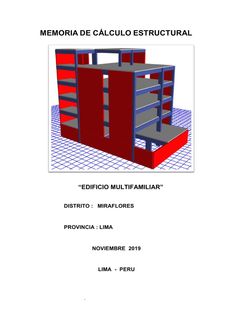 MEMORIA DE CALCULO ESTRUCTURAL EDIFICIO ARICA - Compressed | PDF | Fundación (Ingeniería ...