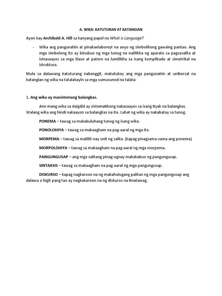 LESSON FOR COLLEGE (Sining NG Pakikipagtalastasan | PDF