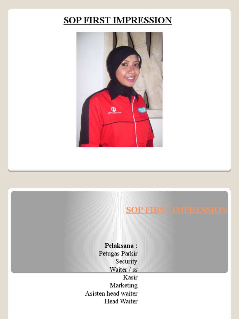 Sop First Impression | PDF