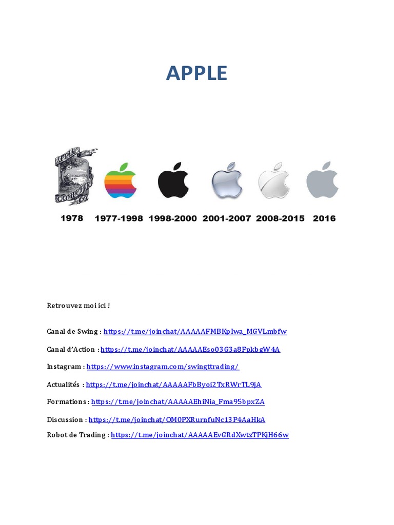 Investir dans Apple : Analyse 2020 | PDF | Apple Inc. | iPhone