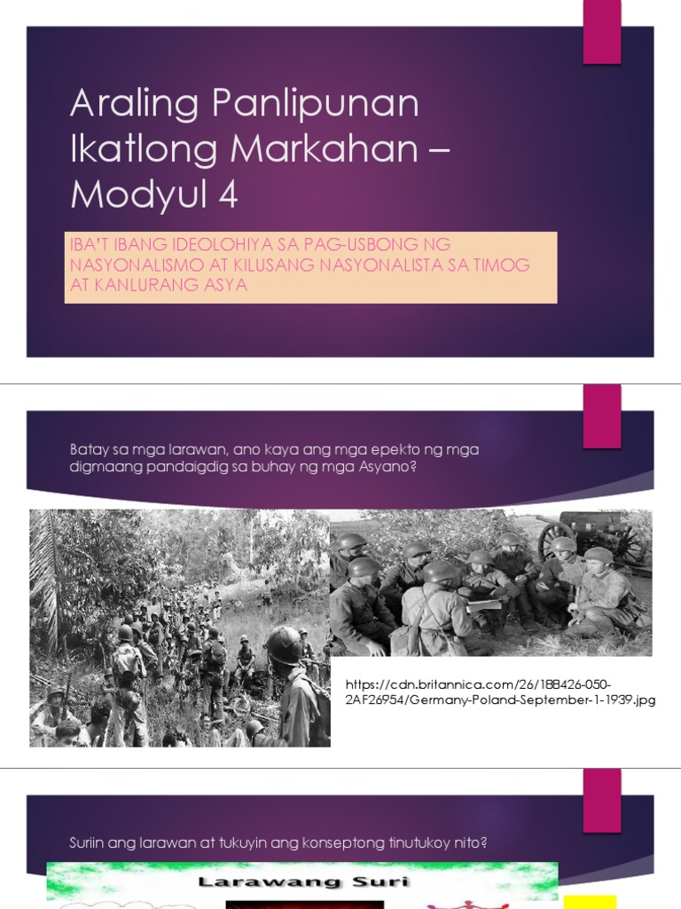 Araling Panlipunan Ikatlong Markahan Modyul 4 Official | PDF