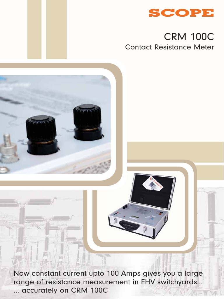 CRM 100C 18-1-2016 | Download Free PDF | Electrical Resistance And ...